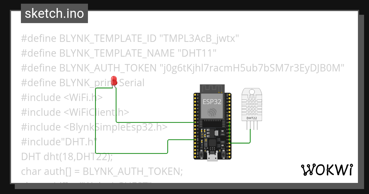 Dht11 Wokwi Esp32 Stm32 Arduino Simulator 