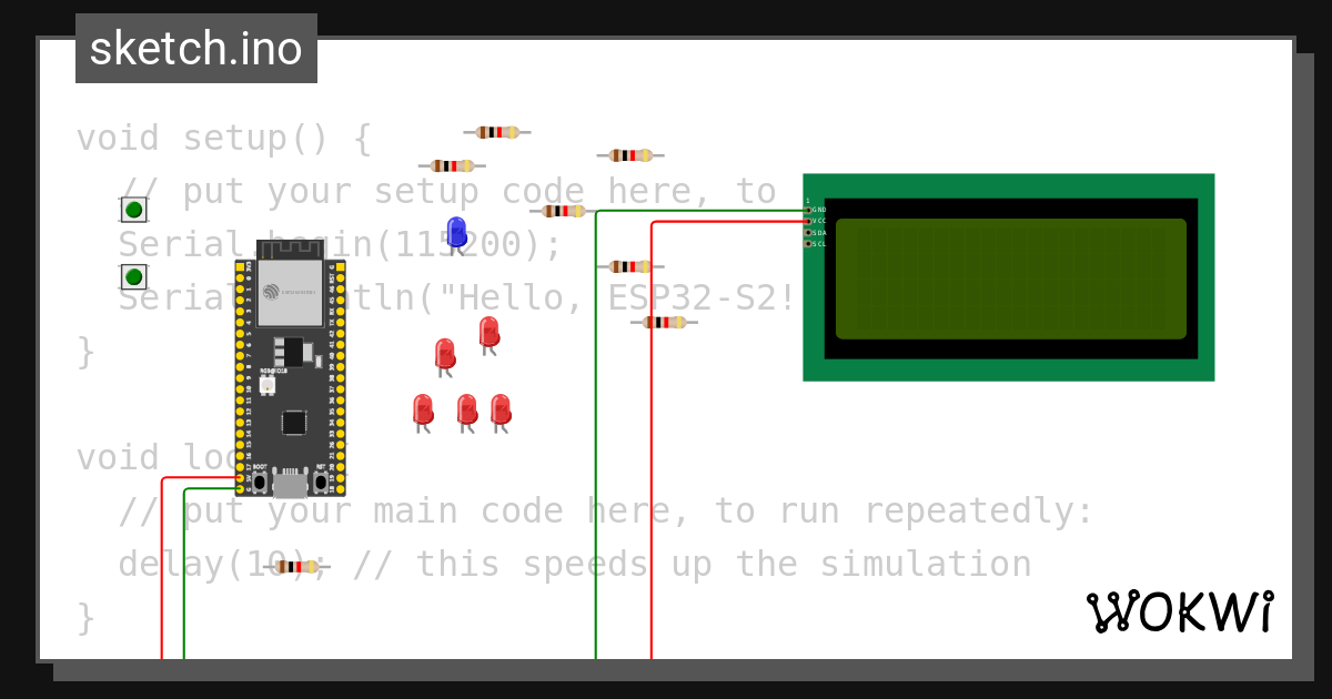 Krake V1 Wokwi Esp32 Stm32 Arduino Simulator