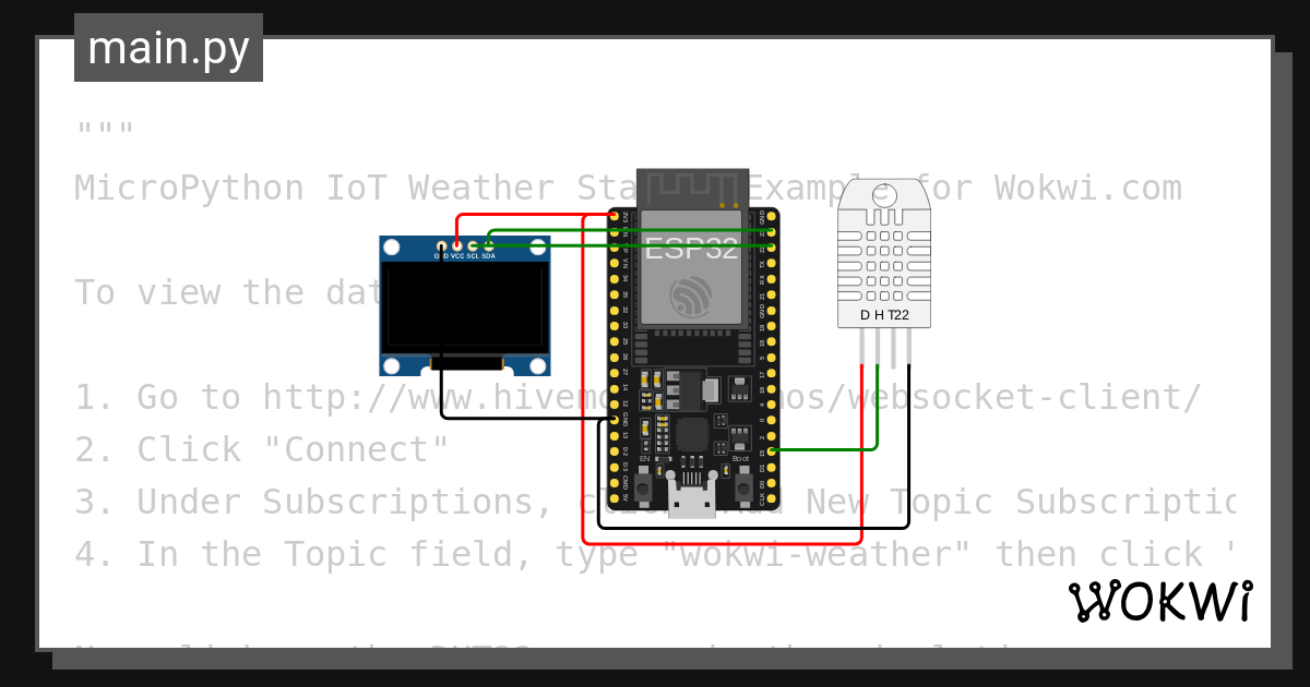Micropython Mqtt Weather Logger Esp32 Display Wokwi Esp32 Stm32