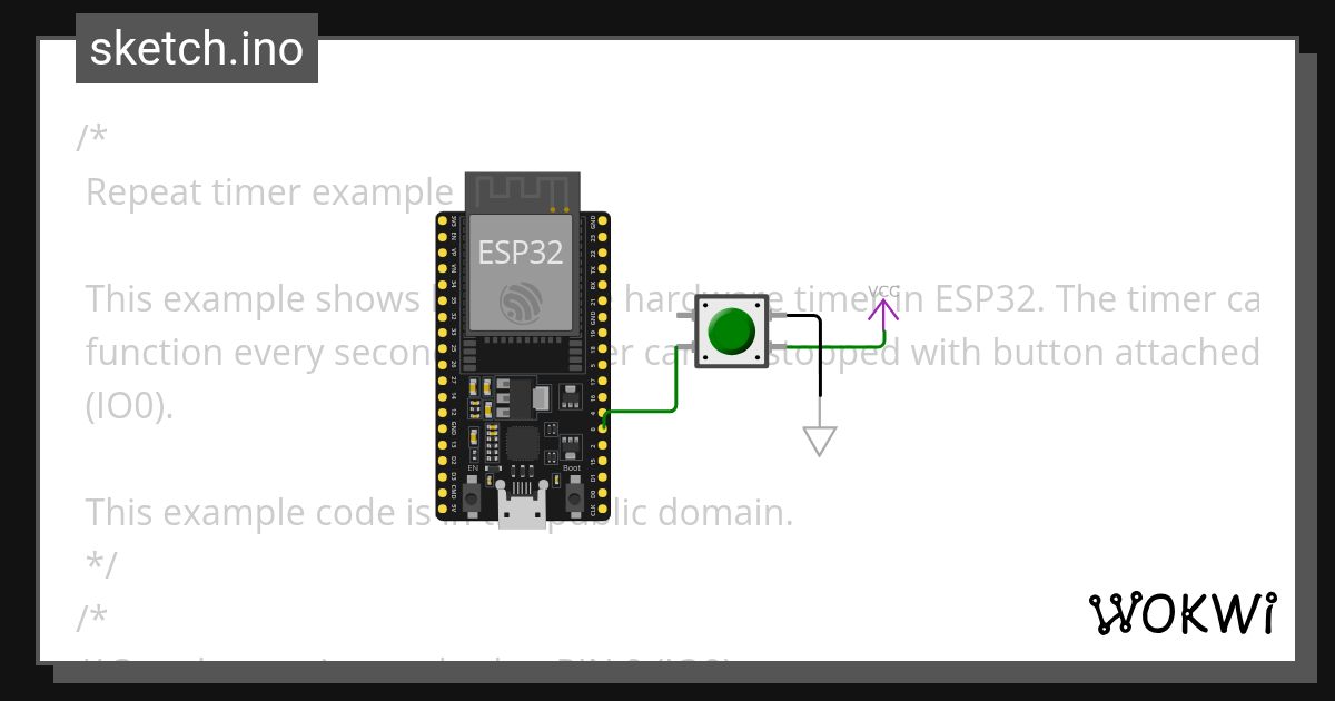Wokwi - Online ESP32, STM32, Arduino Simulator