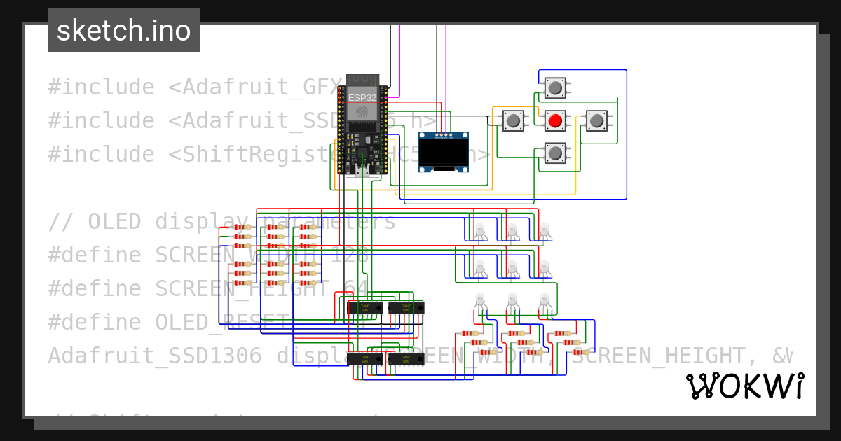 Tic Tac Toe Rgb Led Wokwi Esp32 Stm32 Arduino Simulator 0171