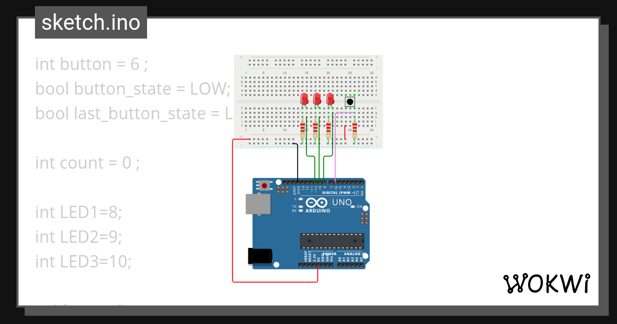 running_light Copy - Wokwi ESP32, STM32, Arduino Simulator