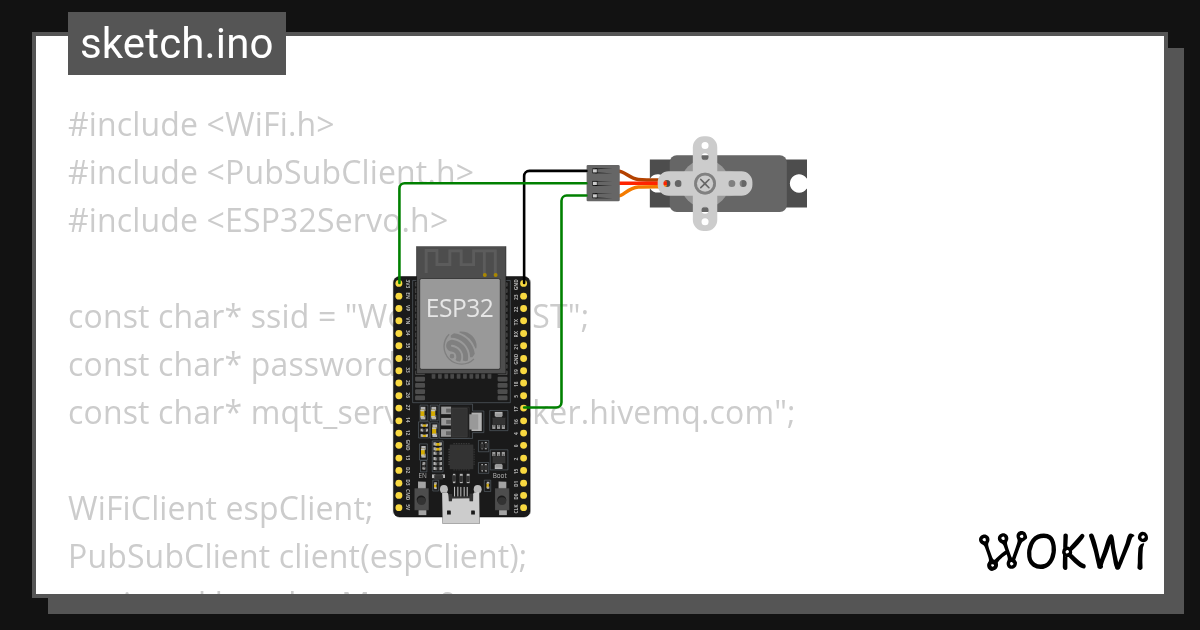 control fan 2 - Wokwi ESP32, STM32, Arduino Simulator