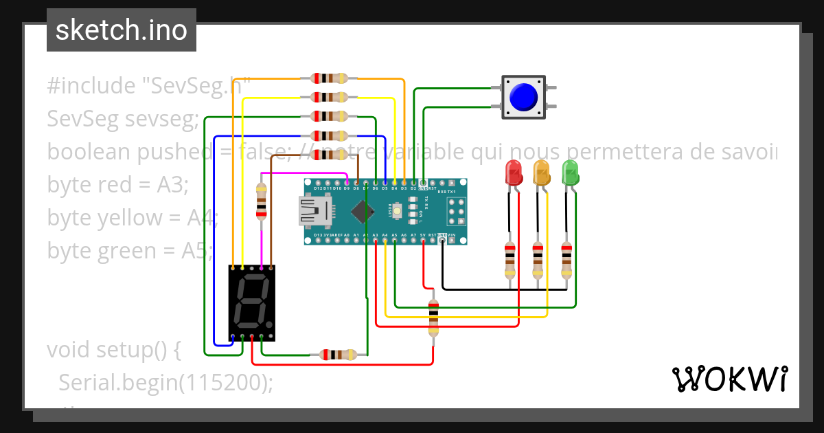 Lab2 ENM820 - Wokwi ESP32, STM32, Arduino Simulator