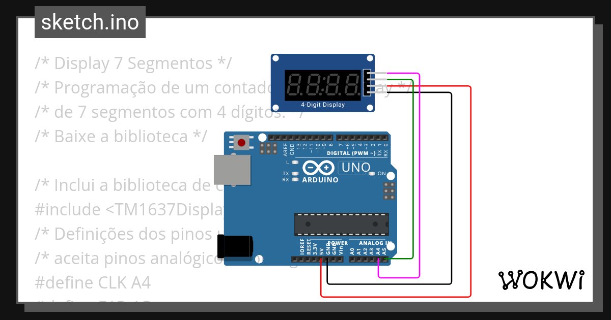 Display7 Segmentos Negativo Wokwi Esp32 Stm32 Arduino Simulator 1711