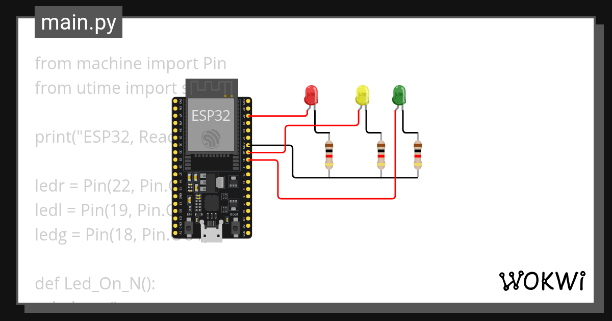 esp32-micropython ON LED - Wokwi ESP32, STM32, Arduino Simulator esp32-micropython ON LED - Wokwi ESP32, STM32, Arduino Simulator