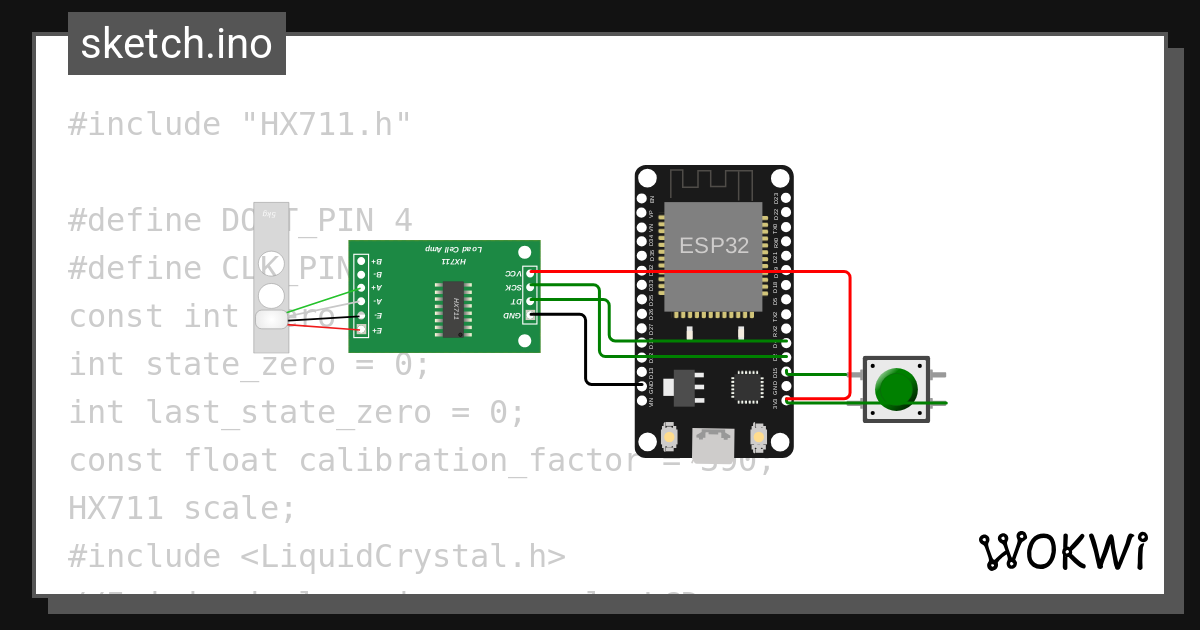 Sensor De Peso Copy Wokwi Esp32 Stm32 Arduino Simulator