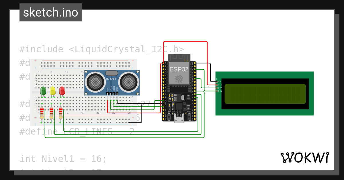 Projeto Cisterna 01 Wokwi Esp32 Stm32 Arduino Simulator 1866