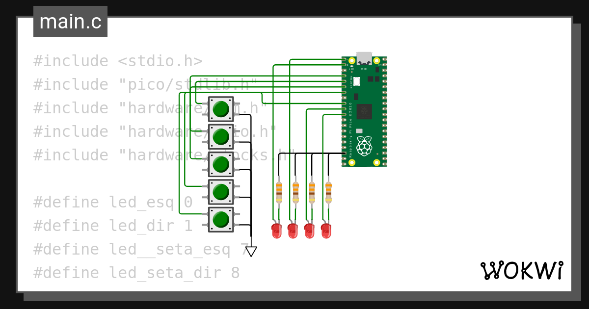 Projeto 3 Lanterna E Freios Copy Wokwi Esp32 Stm32 Arduino Simulator 2678