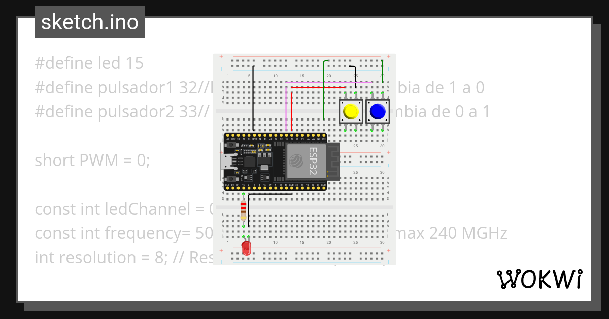 Wokwi ESP32, STM32, Arduino Simulator