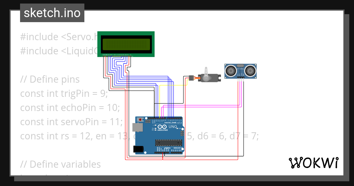 TA SENSOR - Wokwi ESP32, STM32, Arduino Simulator