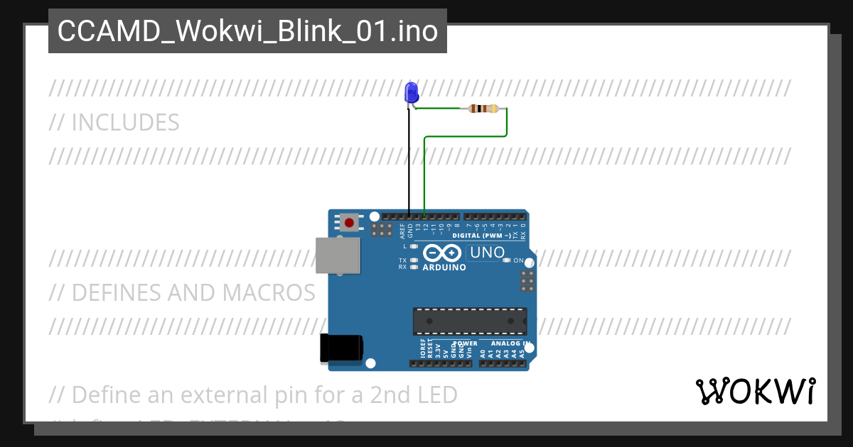 CCAMD_Wokwi_Blink_01.ino Copy - Wokwi ESP32, STM32, Arduino Simulator