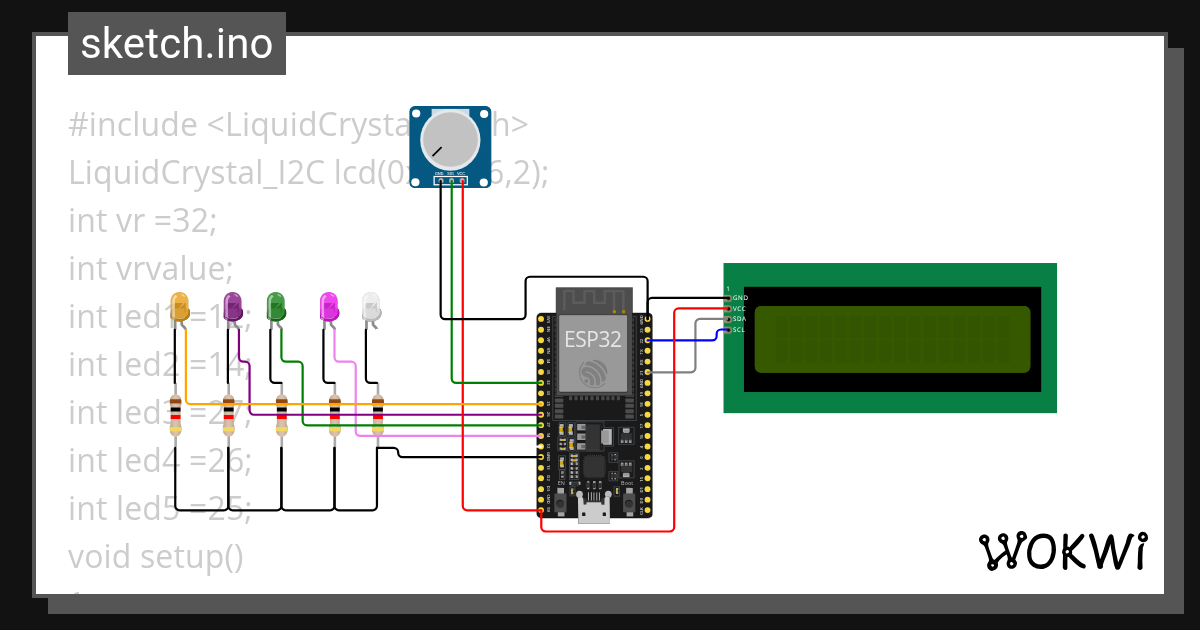 LCD2 อดิศักดิ์ 08 Copy - Wokwi ESP32, STM32, Arduino Simulator