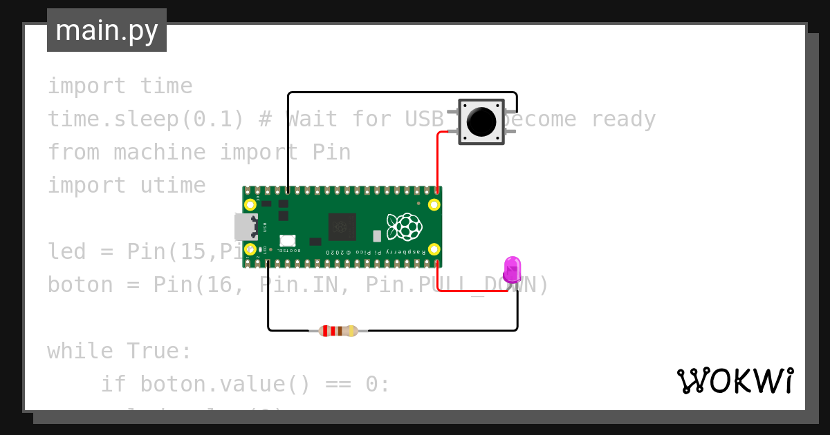 Entrada Digitales Wokwi Esp32 Stm32 Arduino Simulator