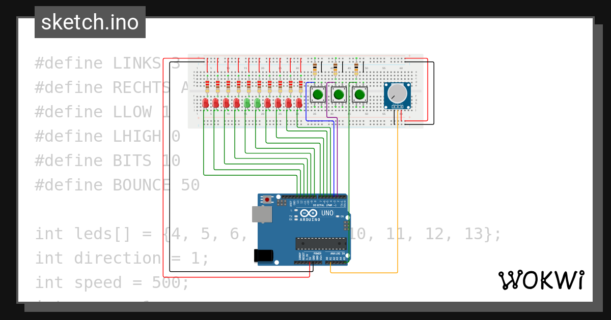 Pixel Chase Wokwi Esp32 Stm32 Arduino Simulator