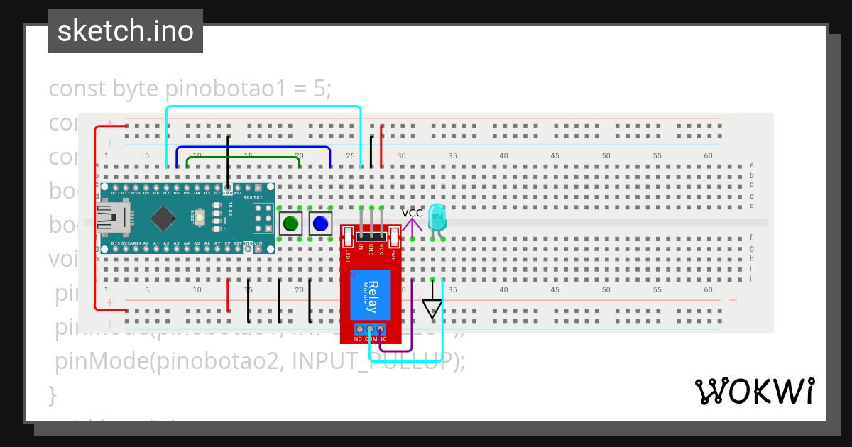trabalho - Wokwi ESP32, STM32, Arduino Simulator trabalho - Wokwi ESP32, STM32, Arduino Simulator