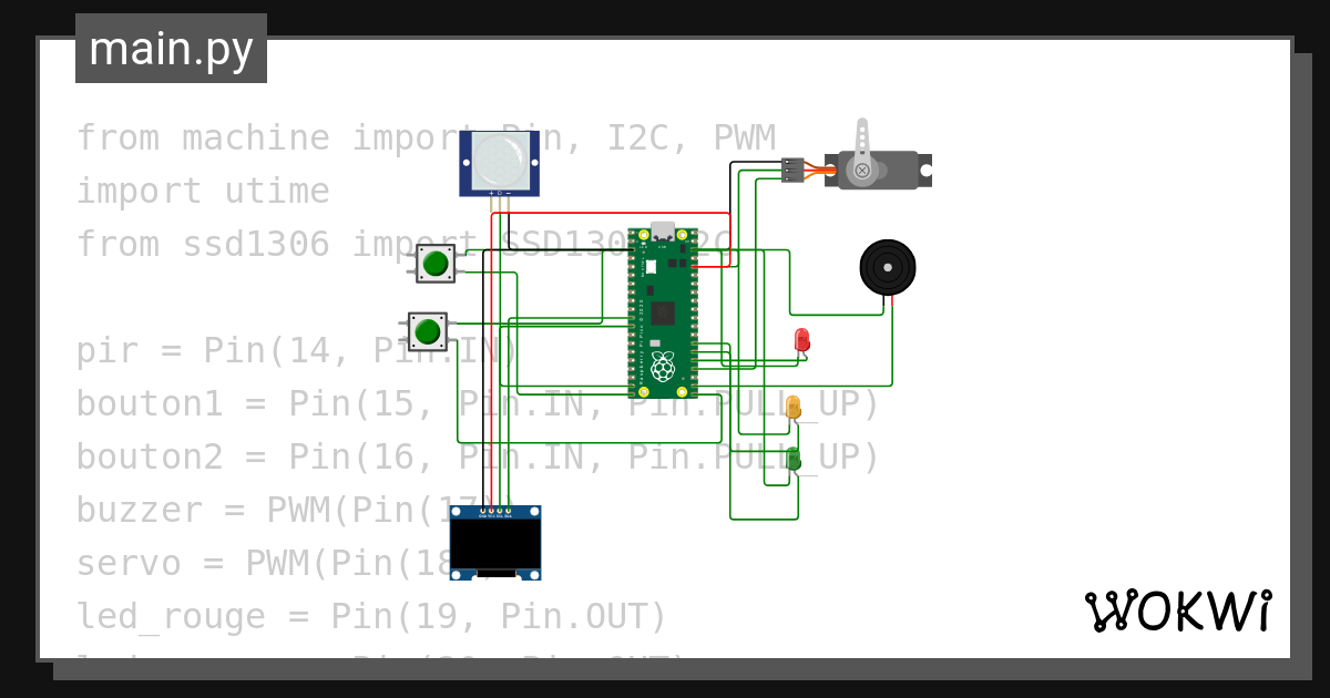 Scénario 2 Securiter Maison Copy Wokwi Esp32 Stm32 Arduino Simulator 