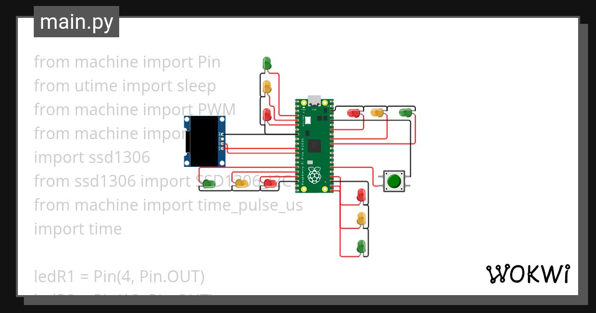sips ex 1 - Wokwi ESP32, STM32, Arduino Simulator