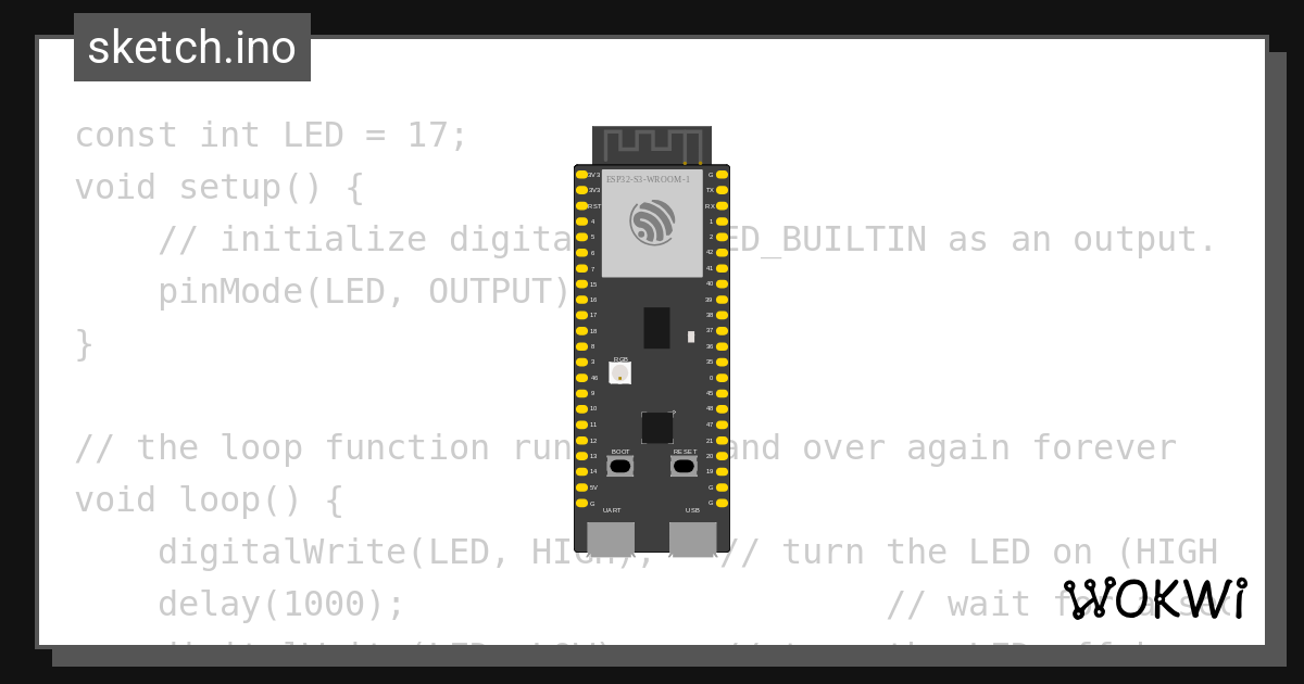 Led1 Wokwi Esp32 Stm32 Arduino Simulator 6279
