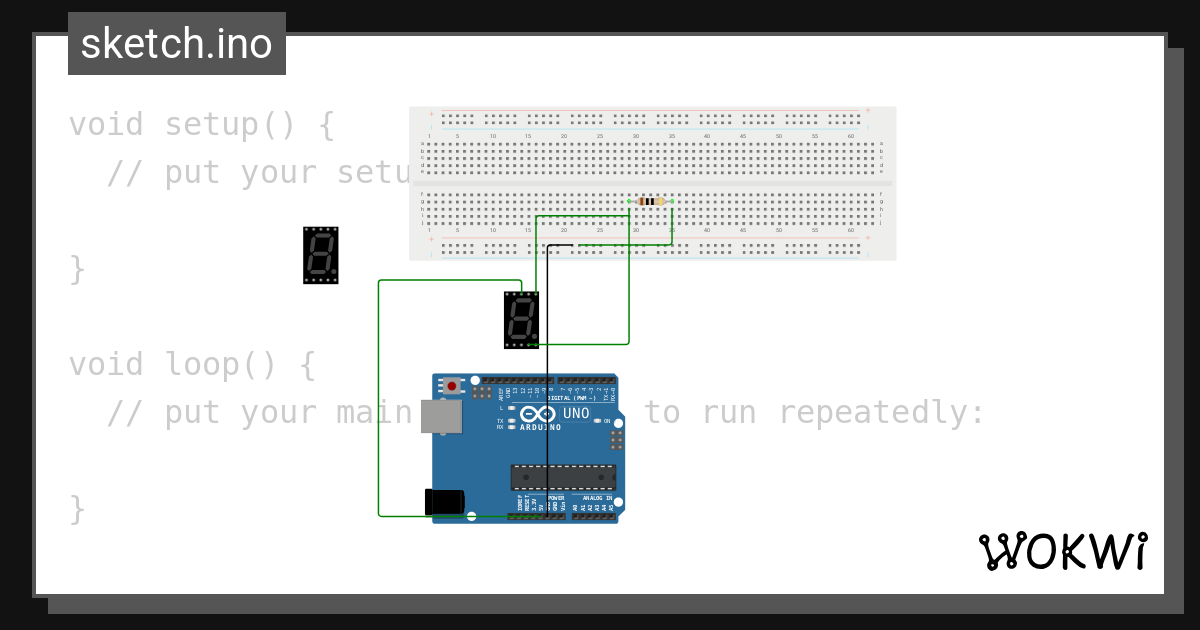 7 Seg Cc Wokwi Esp32 Stm32 Arduino Simulator 3791