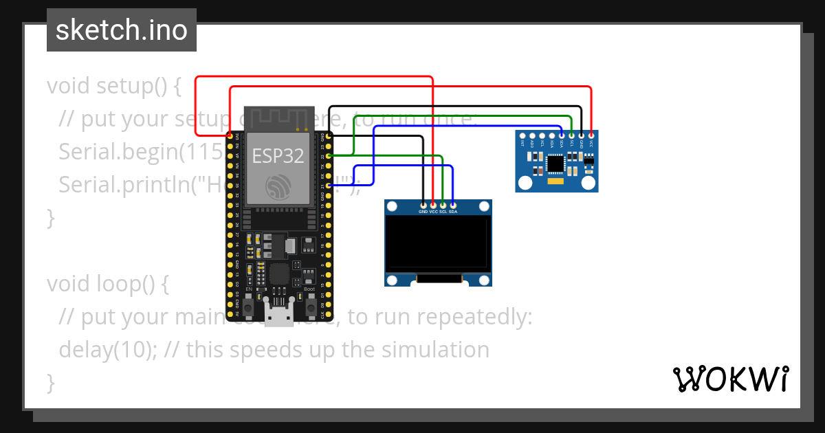 Exercise 2 19/6 - Wokwi ESP32, STM32, Arduino Simulator