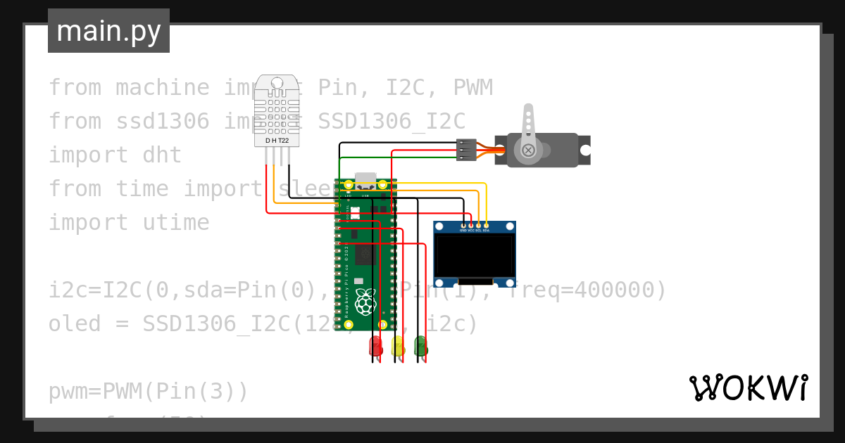 Scénario 2 Wokwi Esp32 Stm32 Arduino Simulator