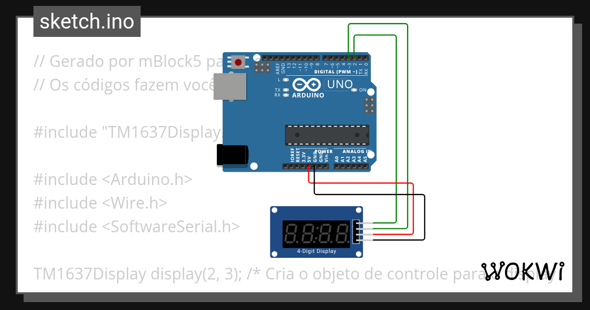 Relogio Wokwi Esp32 Stm32 Arduino Simulator 3565