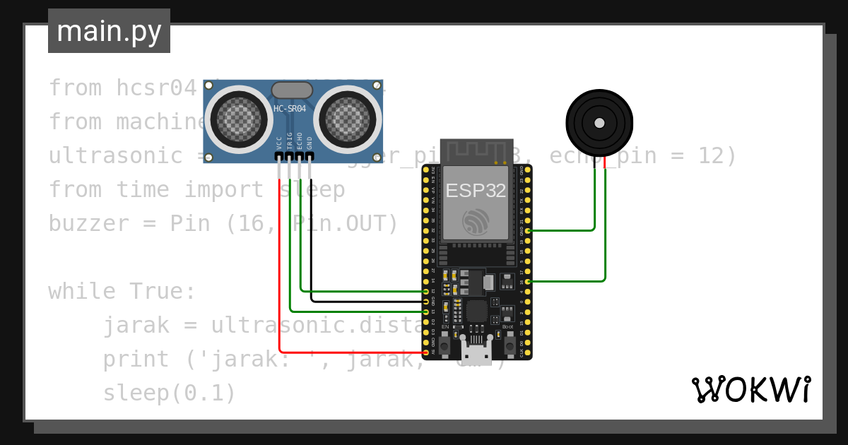 Pertemuan 10 Sensor And Actuator Wokwi Esp32 Stm32 Arduino Simulator