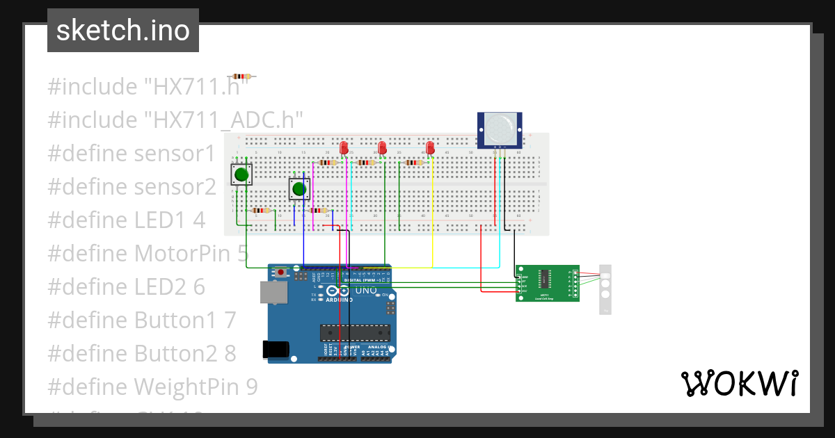demo - Wokwi ESP32, STM32, Arduino Simulator