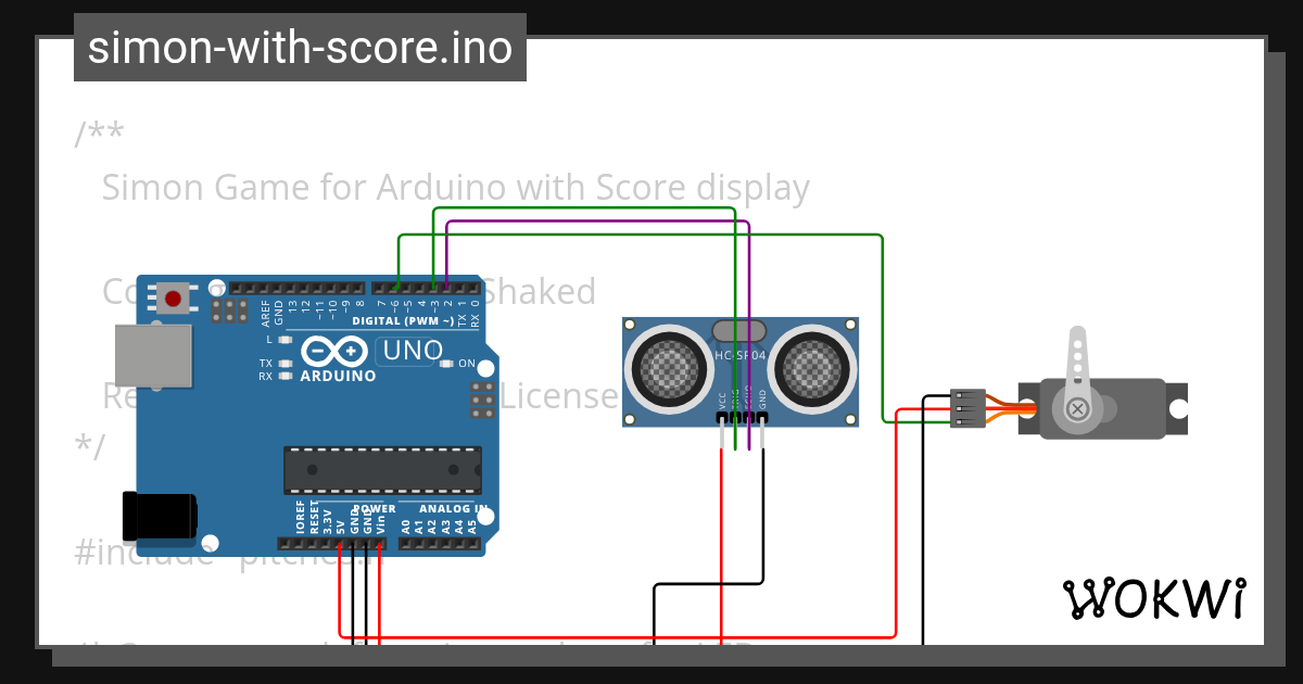 simon-with-score.ino Copy - Wokwi ESP32, STM32, Arduino Simulator