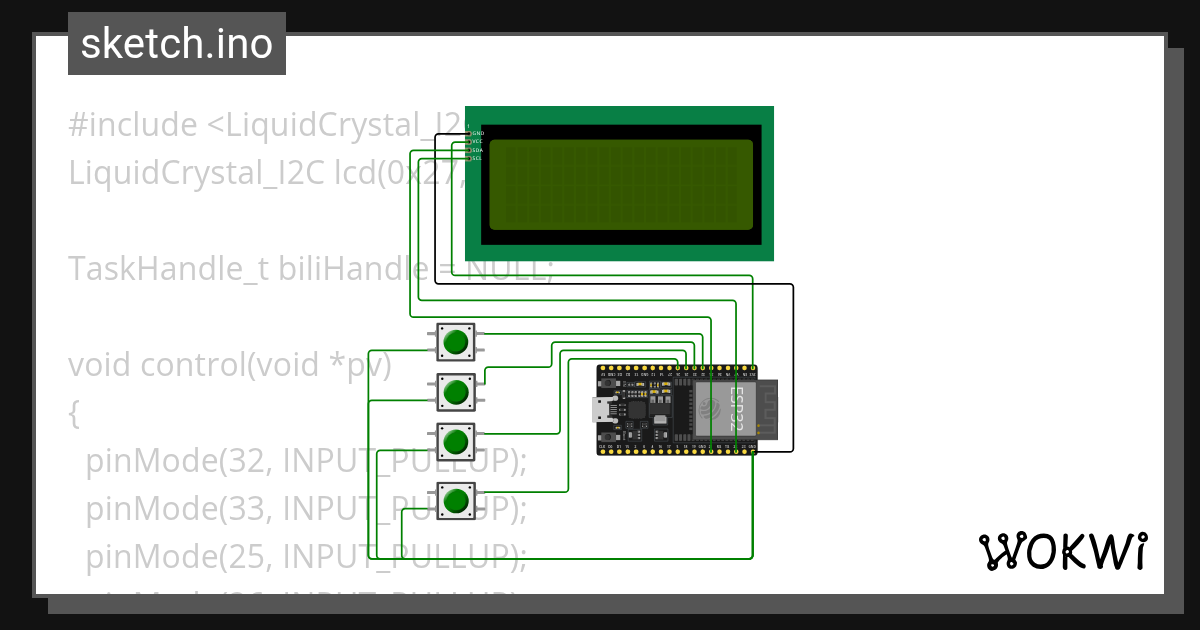 lesson3 - Wokwi ESP32, STM32, Arduino Simulator