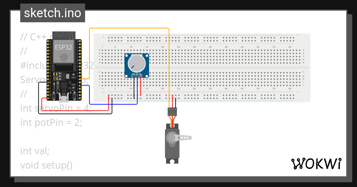 lab.08 - Wokwi ESP32, STM32, Arduino Simulator