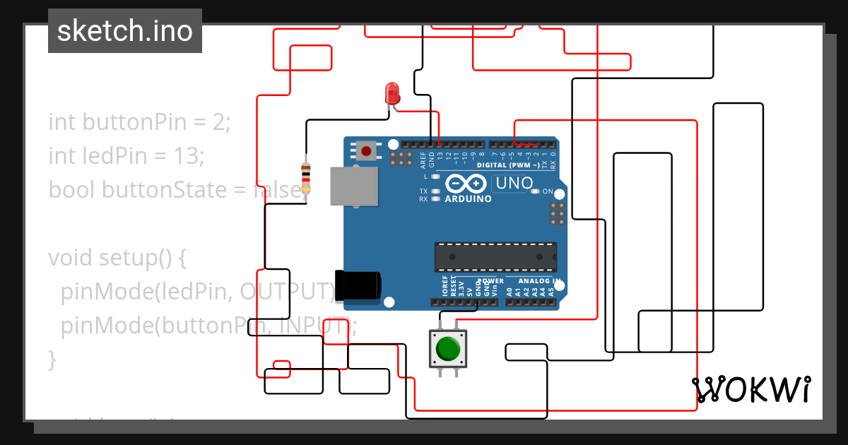 very simple project - Wokwi ESP32, STM32, Arduino Simulator very simple project - Wokwi ESP32, STM32, Arduino Simulator
