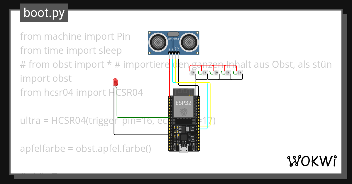 uP Objektorientierung variablen etc Copy - Wokwi ESP32, STM32, Arduino Simulator