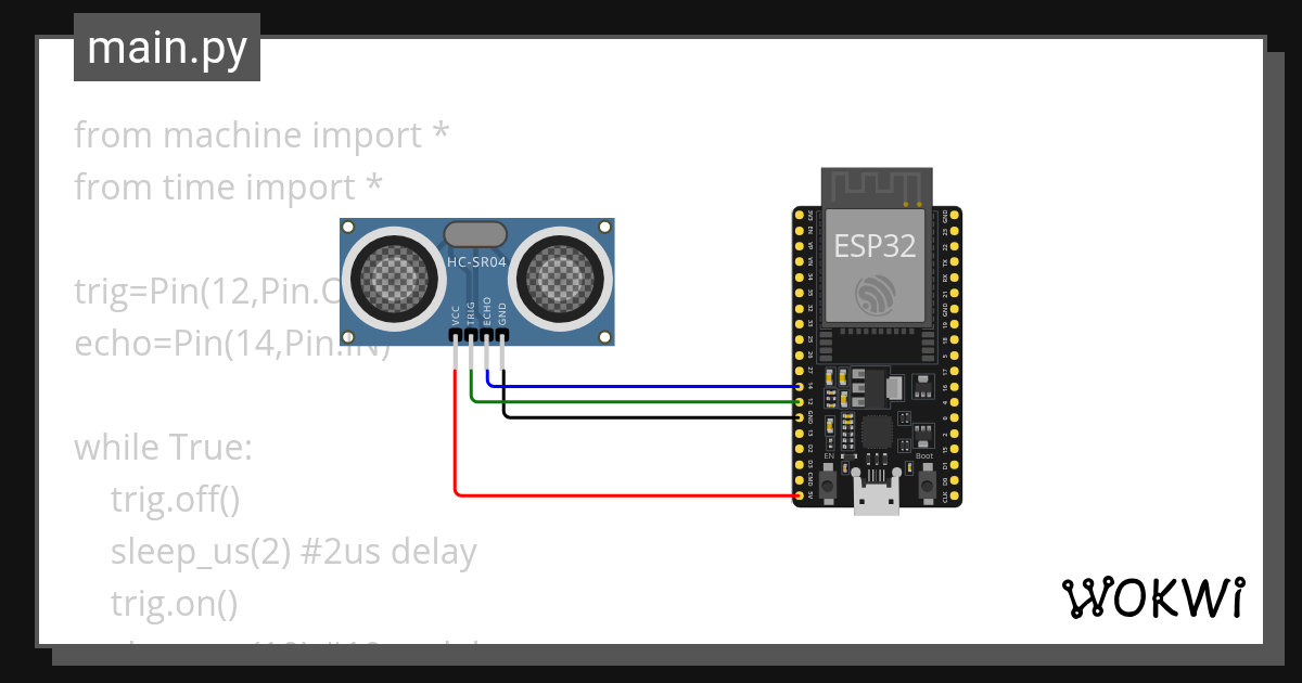 Micro python 3,4 - Wokwi ESP32, STM32, Arduino Simulator