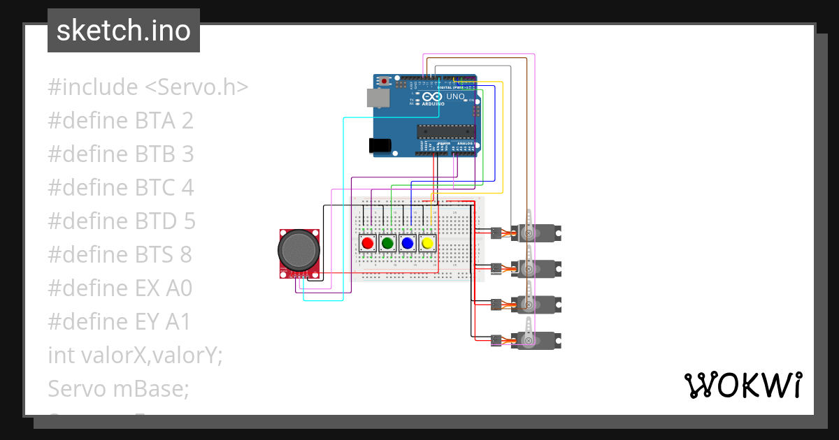 garra 20/06 - Wokwi ESP32, STM32, Arduino Simulator