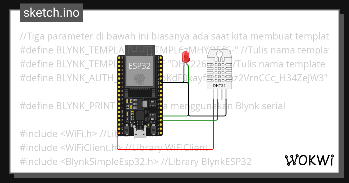 praktikum 12 - Wokwi ESP32, STM32, Arduino Simulator