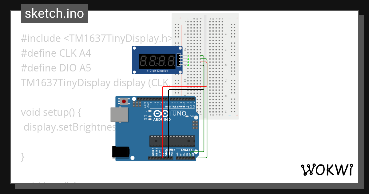 Contador Com Display Wokwi Esp32 Stm32 Arduino Simulator 