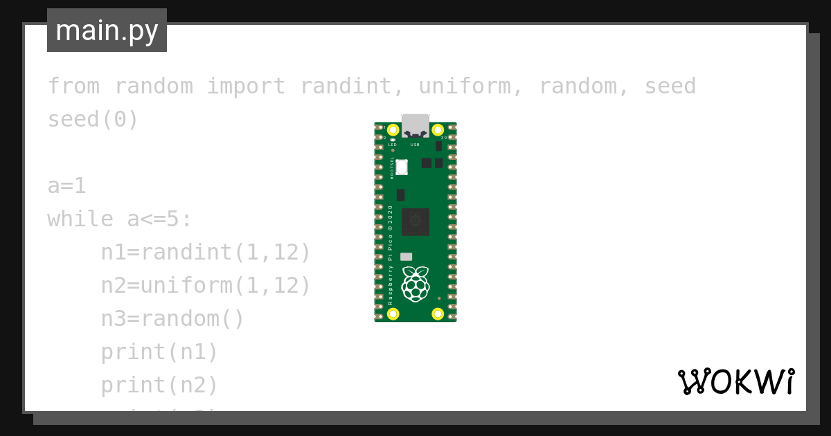 Seed Con Bucle While Wokwi Esp32 Stm32 Arduino Simulator
