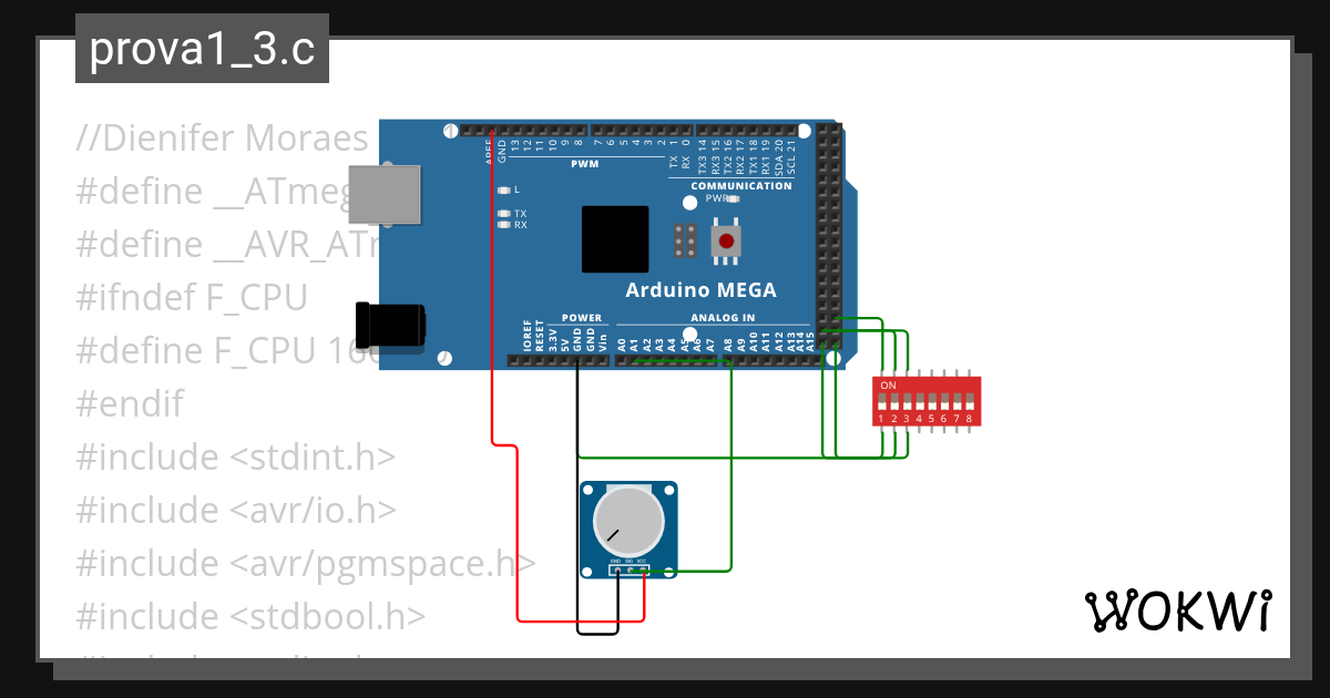 PROVA1_3DIENIFER - Wokwi ESP32, STM32, Arduino Simulator