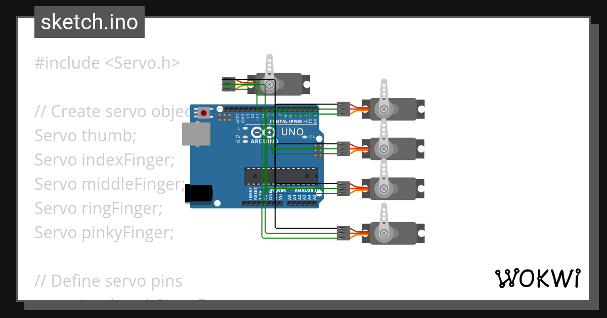 hand - Wokwi ESP32, STM32, Arduino Simulator