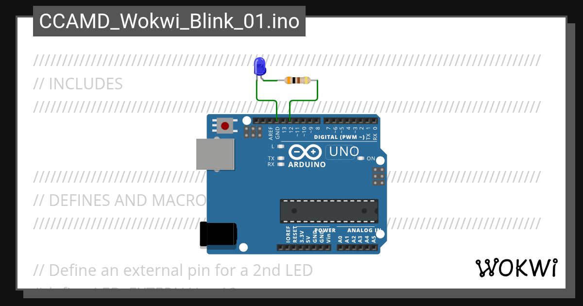 CCAMD_Wokwi_Blink_1.ino - Wokwi ESP32, STM32, Arduino Simulator