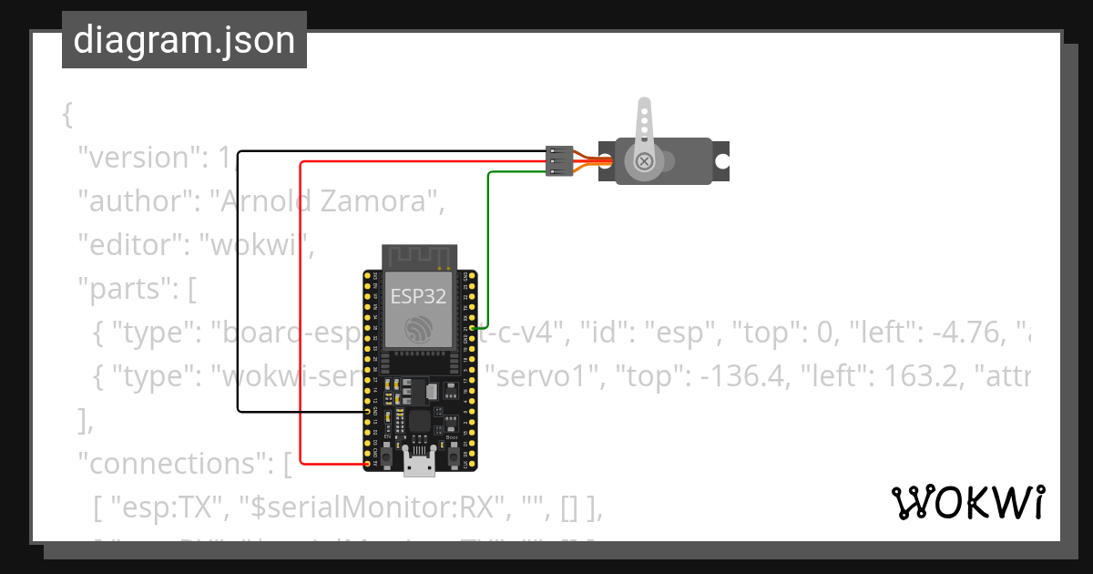 servo - Wokwi ESP32, STM32, Arduino Simulator