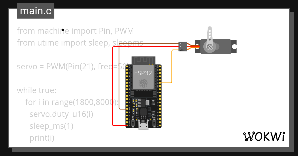 Ejercicio1 - Wokwi ESP32, STM32, Arduino Simulator Ejercicio1 - Wokwi ESP32, STM32, Arduino Simulator