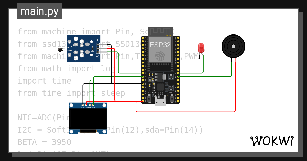 陈天泽期末作业 Wokwi Esp32 Stm32 Arduino Simulator 1441
