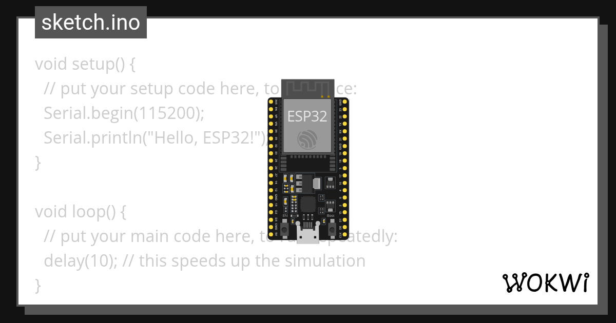 23 - Wokwi ESP32, STM32, Arduino Simulator