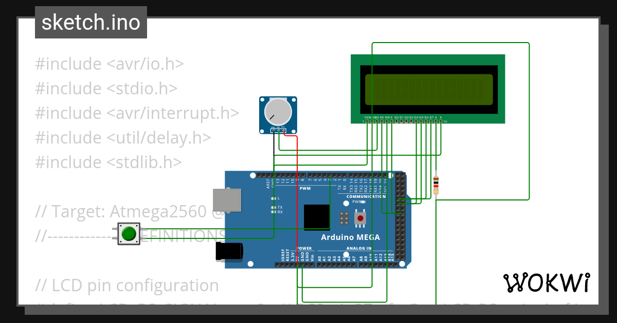 StopWatch - Wokwi ESP32, STM32, Arduino Simulator