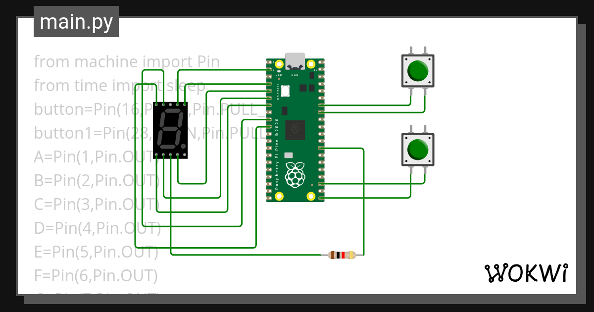 Iot Buttonincrement And Decrement Wokwi Esp32 Stm32 Arduino Simulator 0923