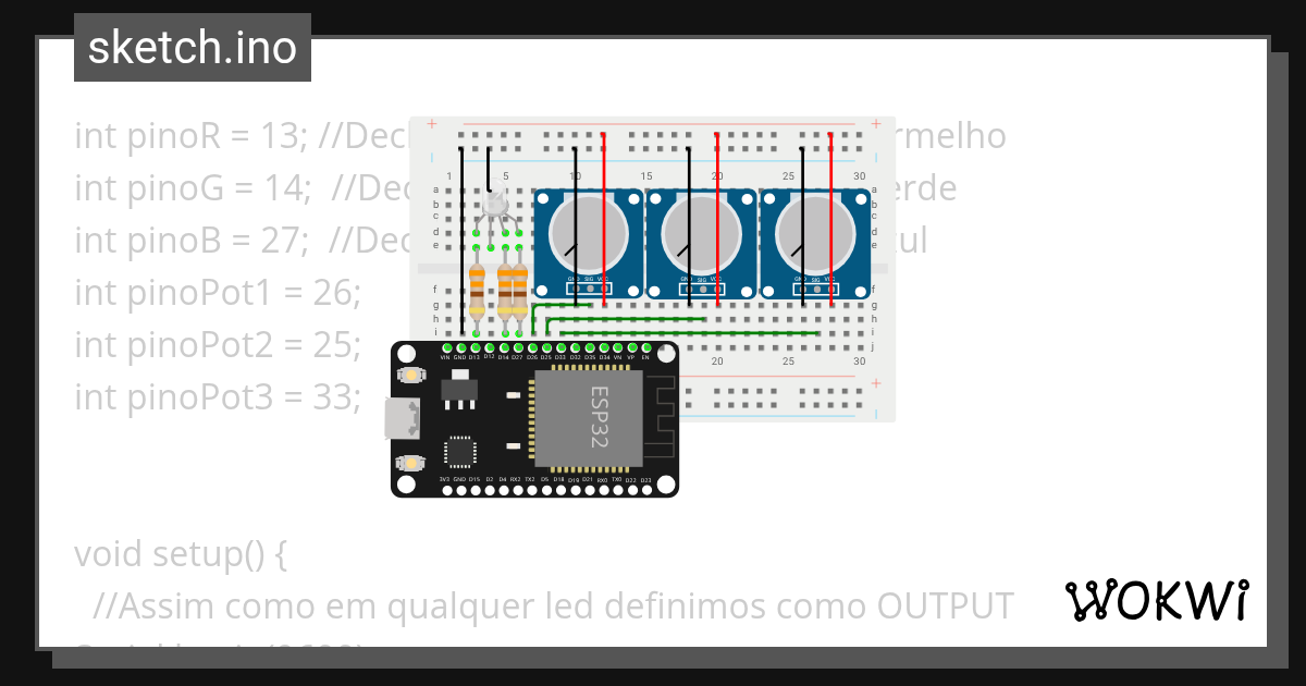 Wokwi - Online ESP32, STM32, Arduino Simulator