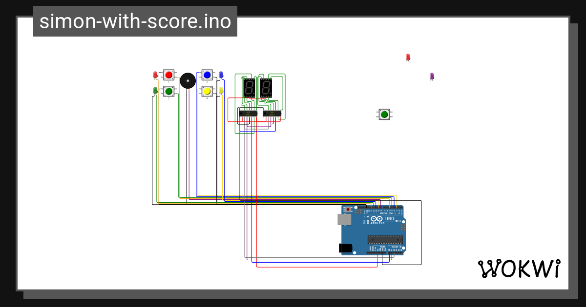 Simon With O Copy Wokwi Esp32 Stm32 Arduino Simulator